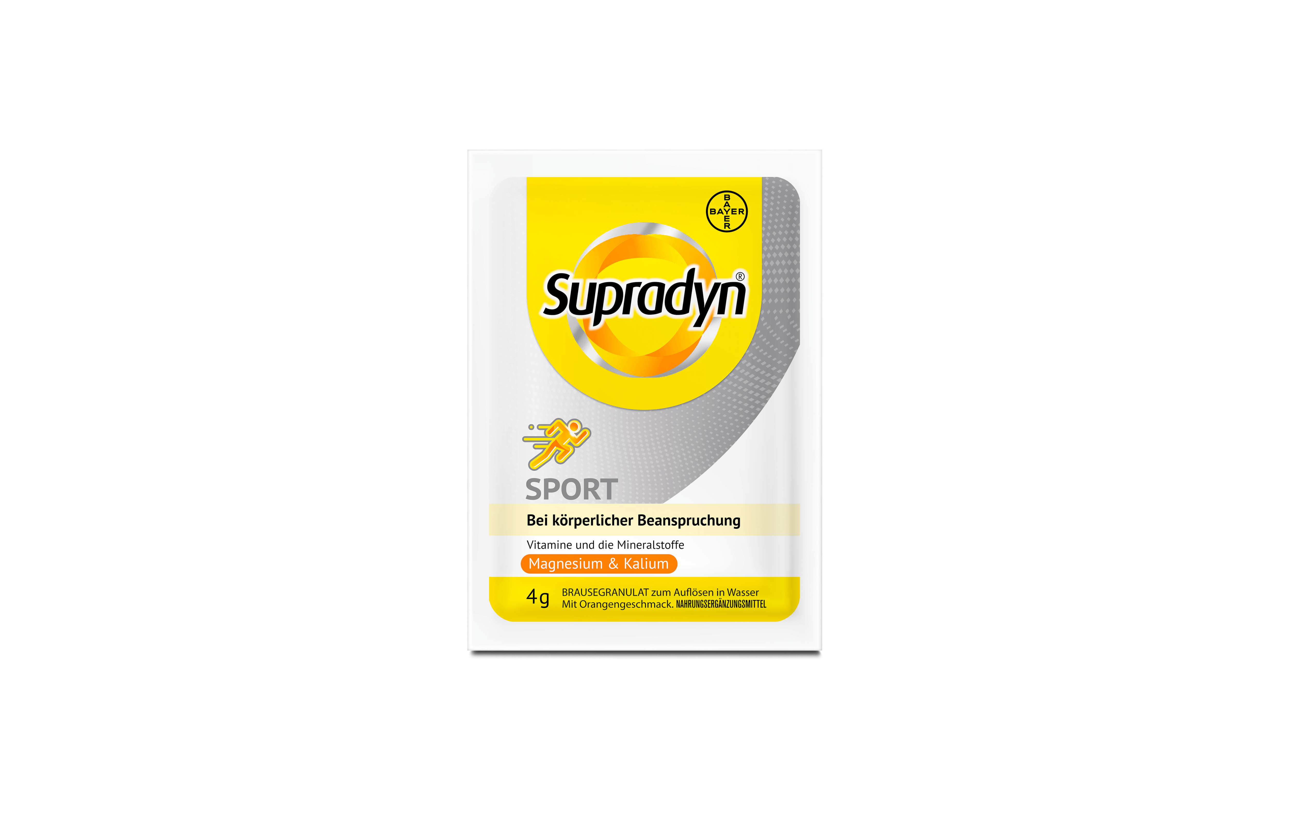 Bayer Service Portal | Supradyn® Sport 14 Sachets